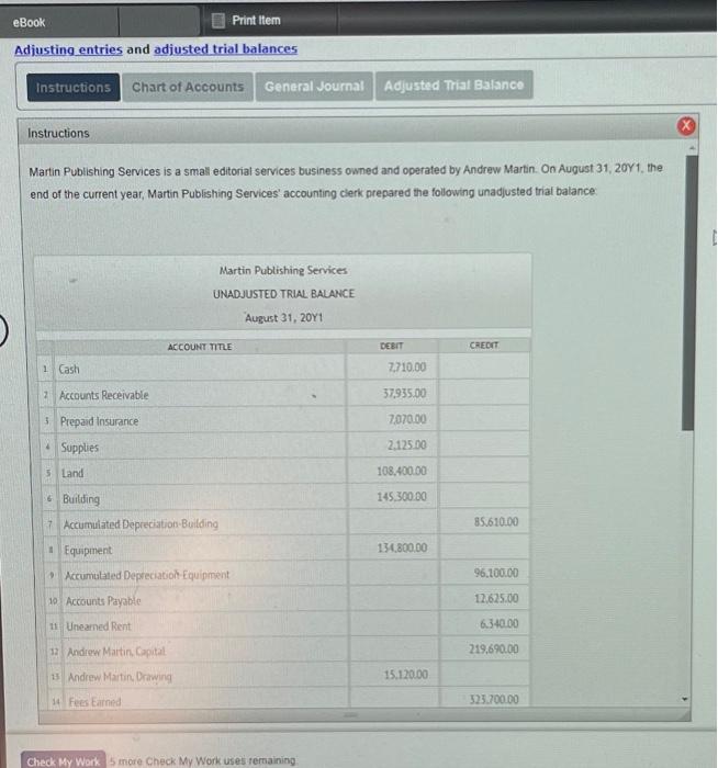 Solved Martin Publishing Services is a small editorial | Chegg.com