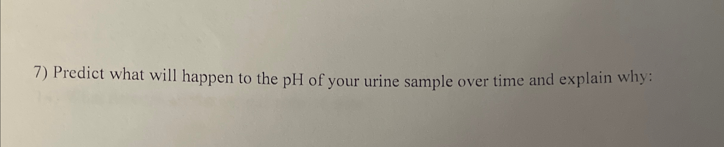 Solved Predict what will happen to the pH of your urine | Chegg.com Solved Predict what will happen to the pH of your urine | Chegg.com