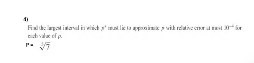 Solved Find the largest interval in which p** ﻿must lie to | Chegg.com