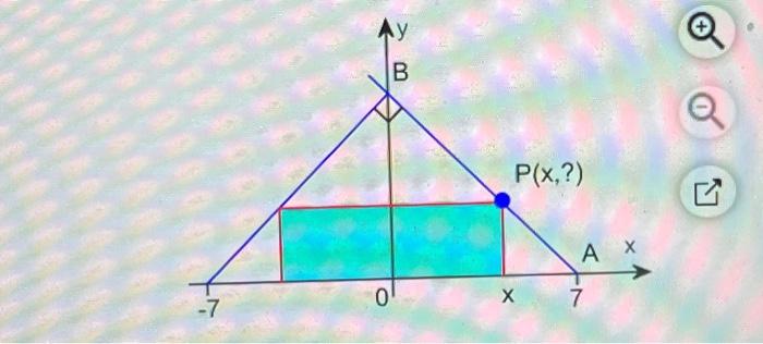 Solved The given figure shows a rectangle inscribed in an | Chegg.com