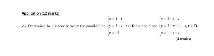 Solved Application (12 marks) (4 marks) | Chegg.com