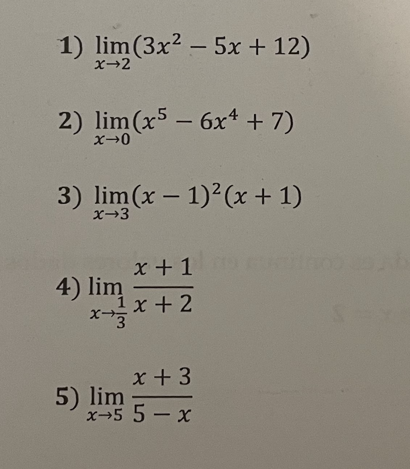 Solved Find the indicated limit, ﻿if it exists. ((I ALWAYS | Chegg.com