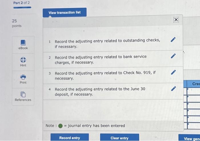 Solved 1 Record the adjusting entry related to outstanding | Chegg.com