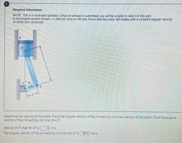 Solved Required information NOTE: This is a multh-part | Chegg.com