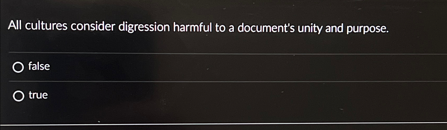 Solved All cultures consider digression harmful to a | Chegg.com
