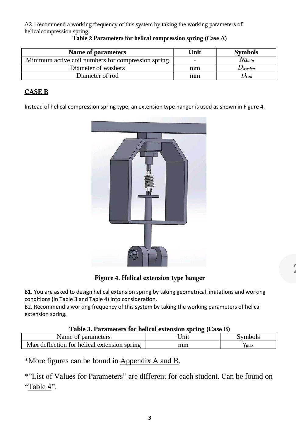 1. Design of Helical Compression and Extension | Chegg.com