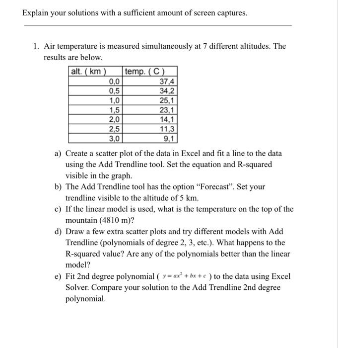 Solved Explain your solutions with a sufficient amount of | Chegg.com