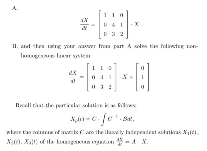 Solved Solve the following linear system. Consider using | Chegg.com
