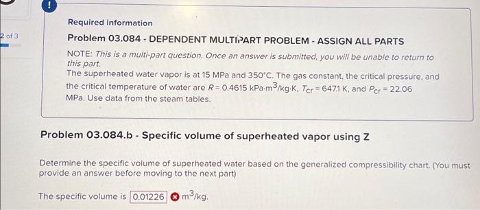 Solved Required information Problem 03.084 - DEPENDENT | Chegg.com