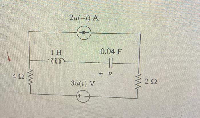 Solved in the given circuit/determine the form of capacitor | Chegg.com