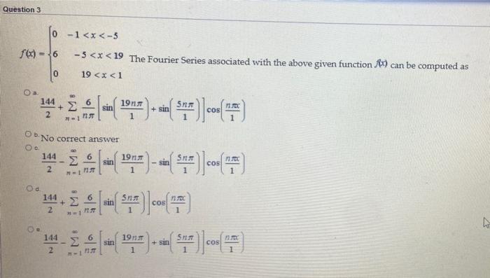Solved Question 3 lo 1 | Chegg.com