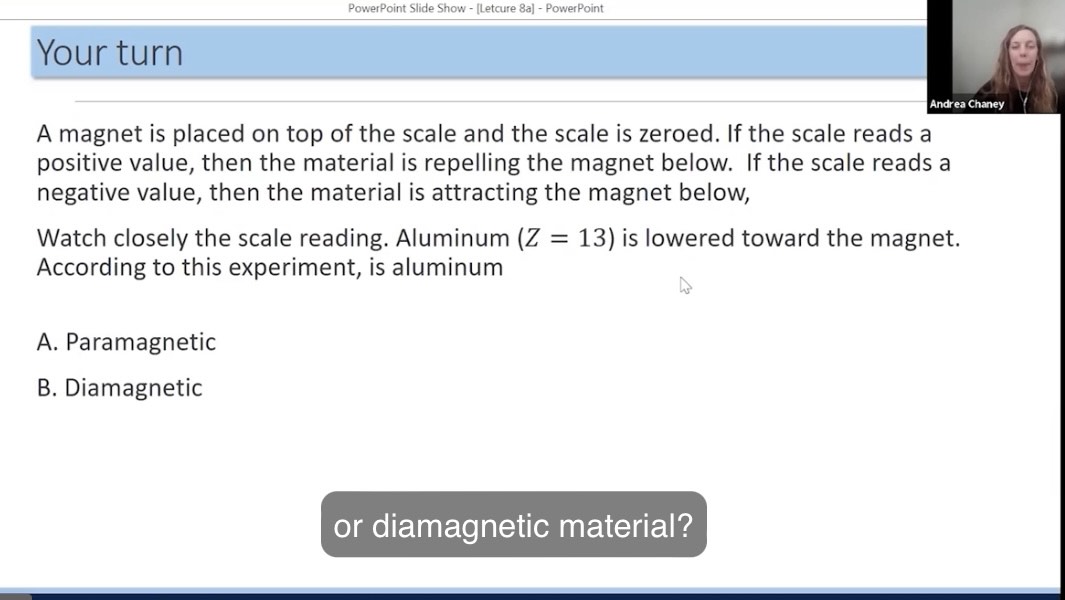 Solved A magnet is placed on top of the scale and the scale | Chegg.com