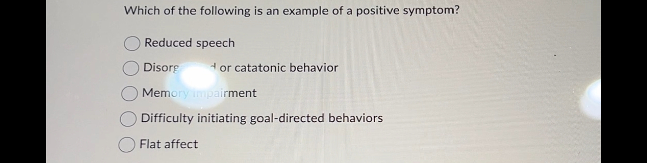 Solved Which of the following is an example of a positive | Chegg.com