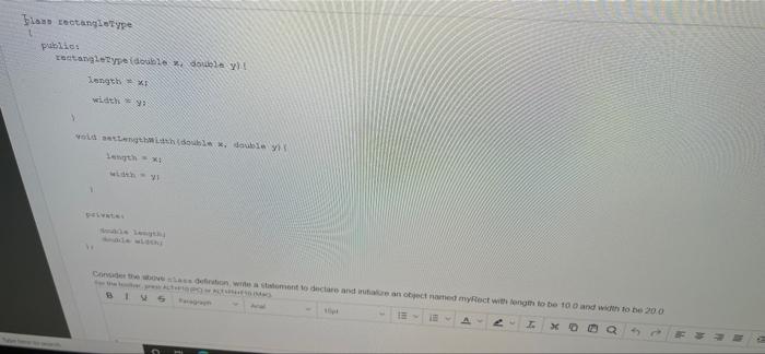 Solved la recta Letype ಇ publics rectangletype double do y | Chegg.com