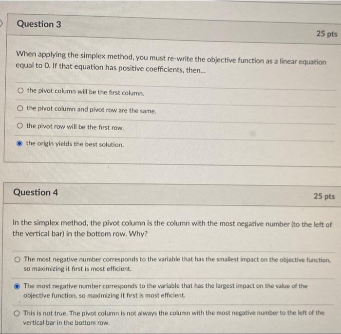 Solved When applying the simplex method, you must re-write | Chegg.com