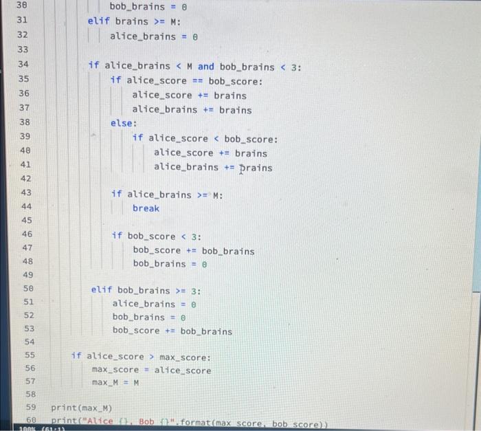 Solved score 3 or more brains, they finish their tum. But 3 | Chegg.com