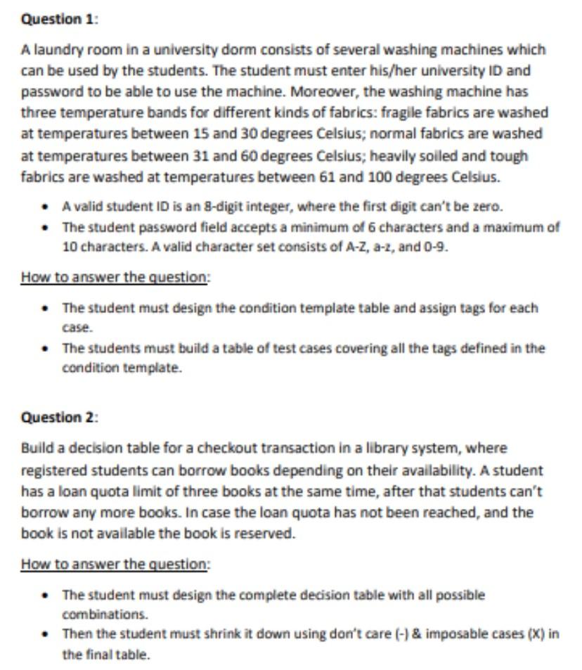 Solved A laundry room in a university dorm consists of | Chegg.com