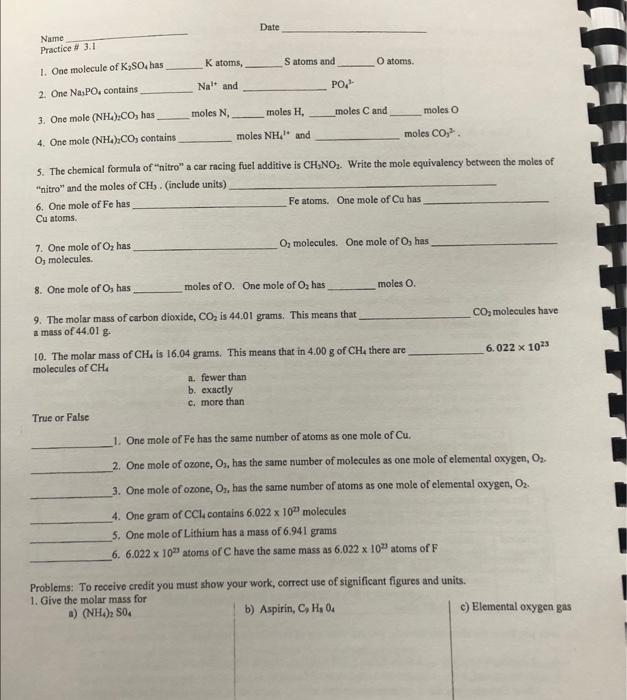 [Solved]: 5. The chemical formula of "nitro" a car