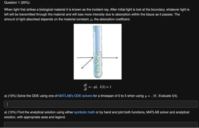 Solved PLEASE show how the process should be done in MATLAB, | Chegg.com