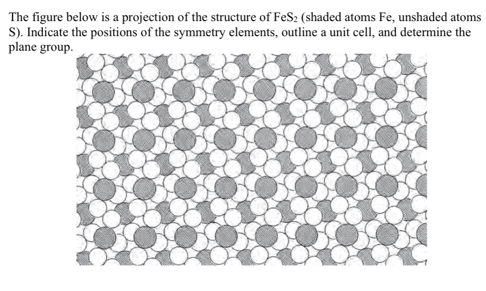 Solved The figure below is a projection of the structure of | Chegg.com