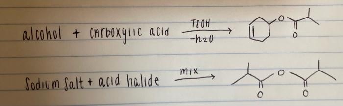 Solved Draw the structures according to the reagent types | Chegg.com