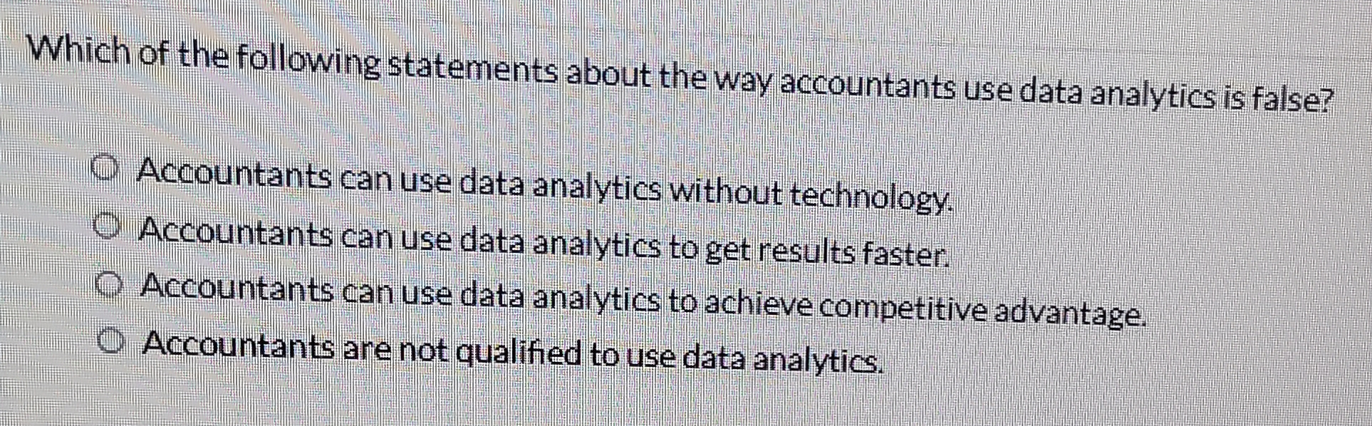 Solved Which of the following statements about the way | Chegg.com