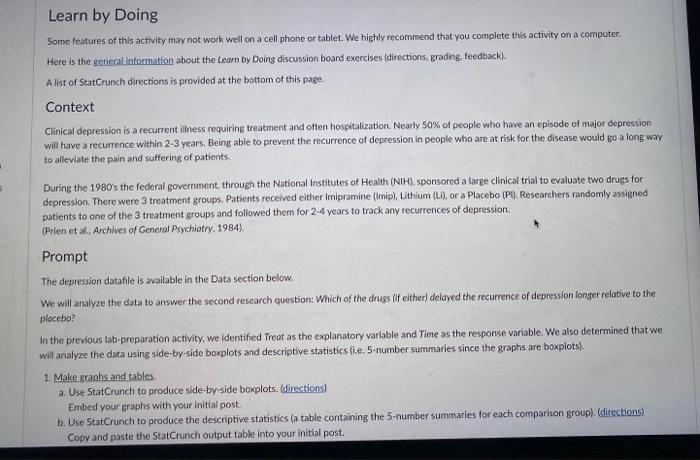 Solved Learn by Doing Some features of this activity may not | Chegg.com