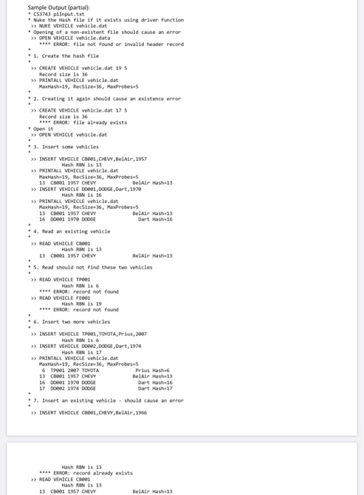 Functions you must code (each of the functions return | Chegg.com