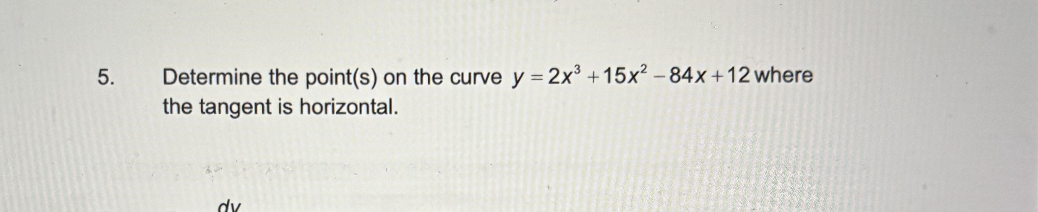 Solved Determine the point(s) ﻿on the curve | Chegg.com