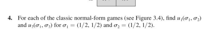 Solved FIGURE 3.4 Classic normal-form aames. Mate4. For each | Chegg.com