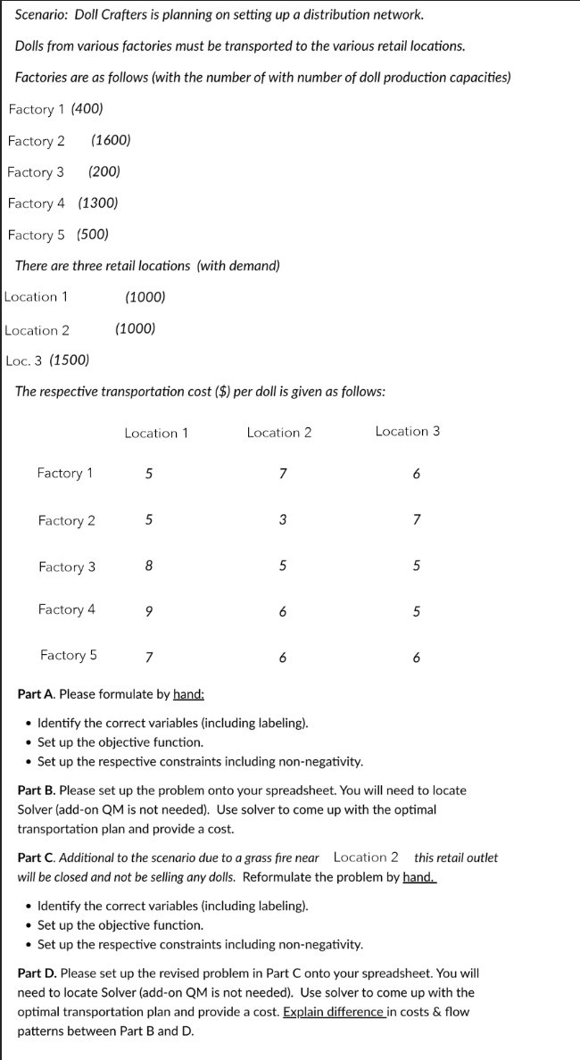 Solved I need help specifically with the spreadsheets and | Chegg.com