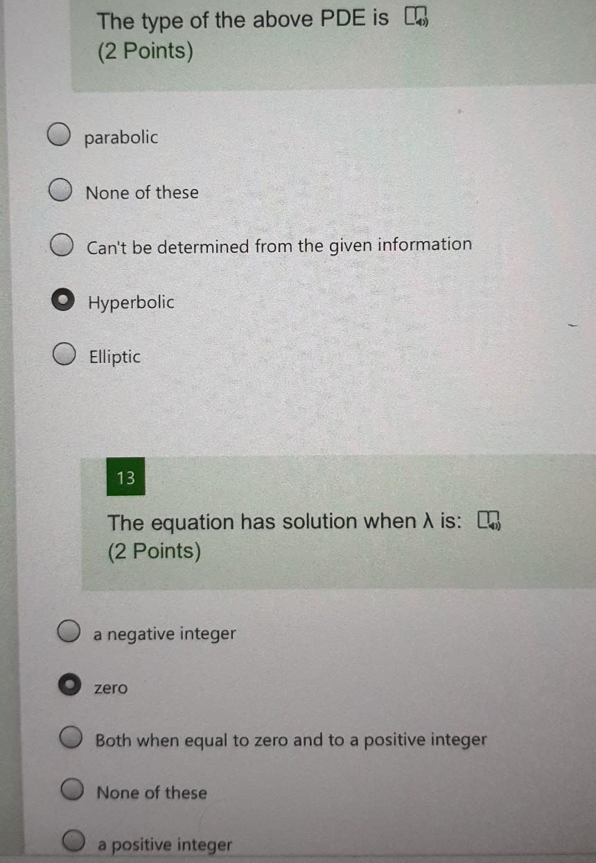Solved Consider the shown PDE with the given conditions to | Chegg.com