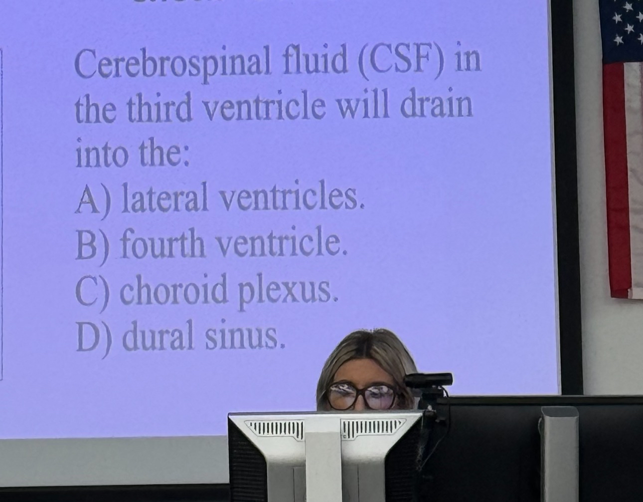 Solved Cerebrospinal fluid (CSF) ﻿in the third ventricle | Chegg.com