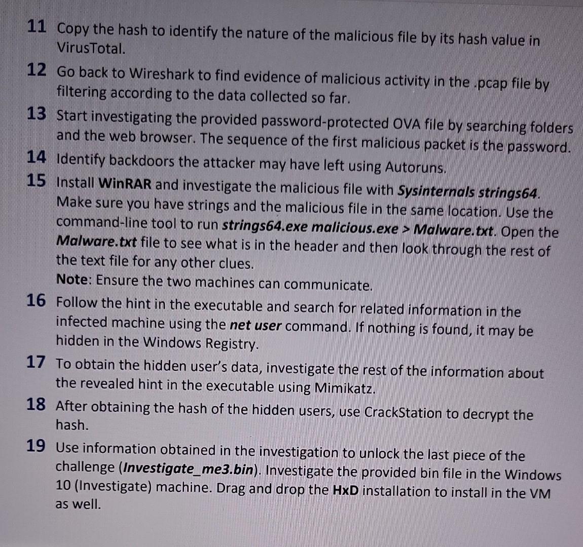 Solved Study the provided .pcap file (investigate_me.pcap), | Chegg.com