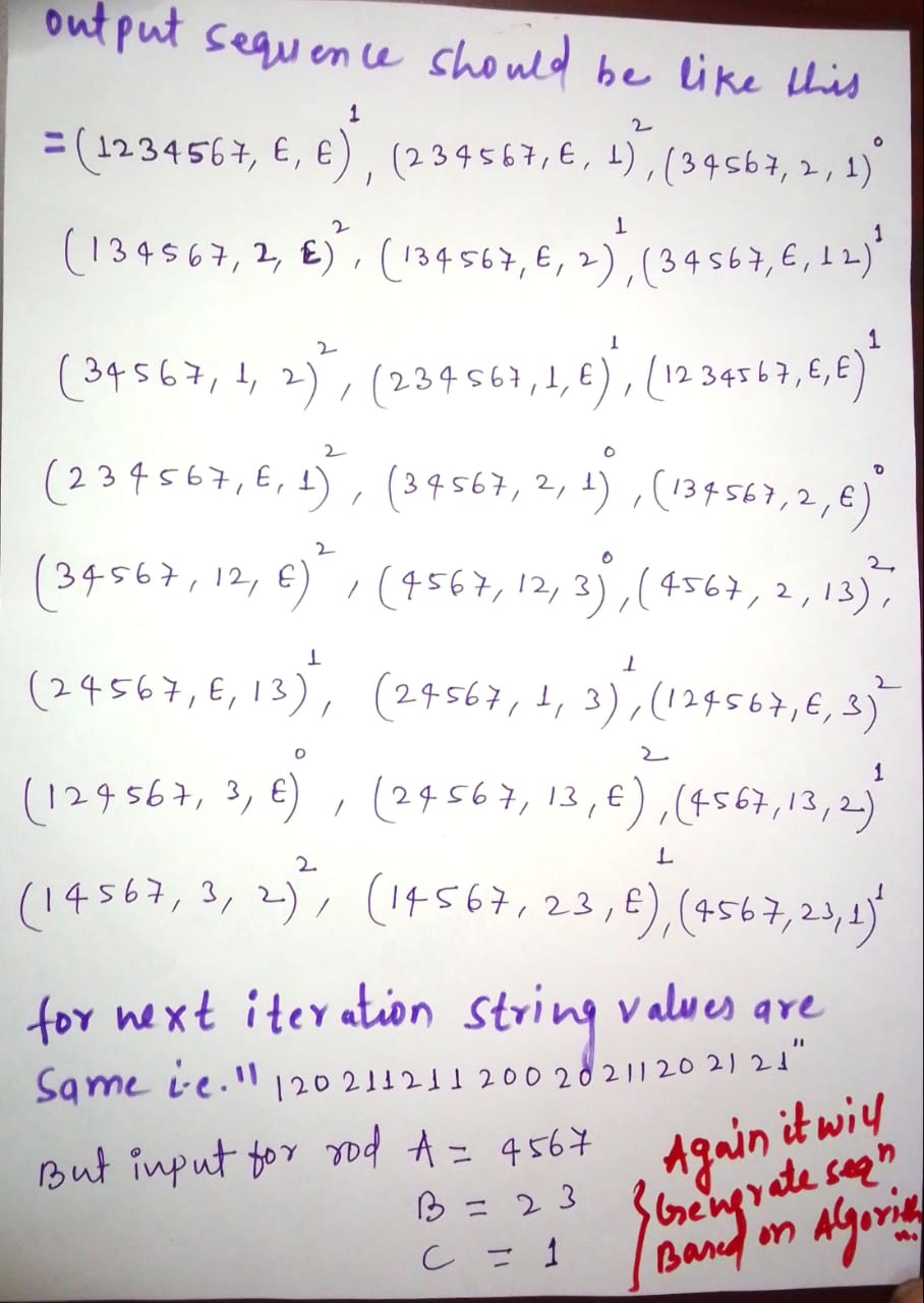 Solved I want Python program to print all intermediate | Chegg.com