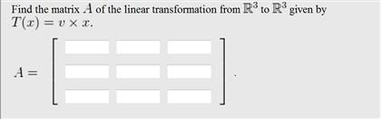 Solved The cross product of two vectors in R3 is defined by | Chegg.com