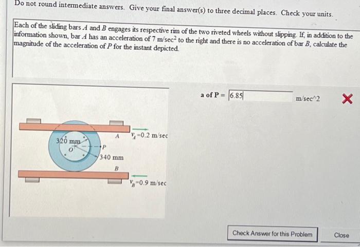 Solved Do not round intermediate answers. Give your final | Chegg.com
