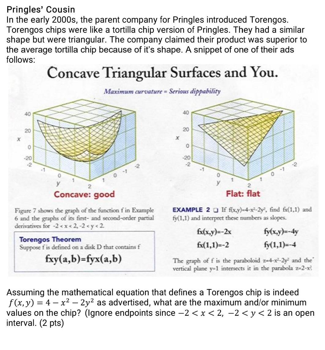 Solved Pringles' Cousin In the early 2000s, the parent | Chegg.com