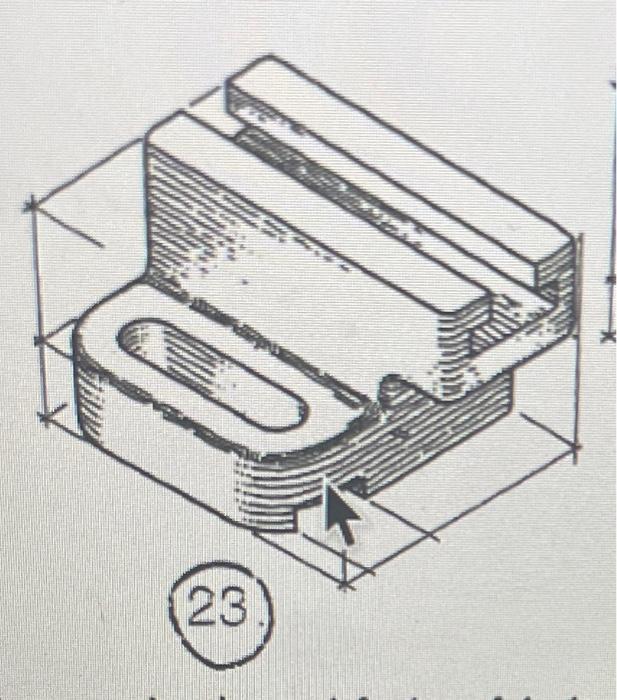 Solved multiview sketch. top, front and side view pls. | Chegg.com