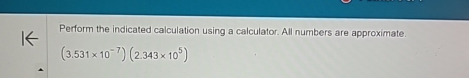 Solved Perform the indicated calculation using a calculator. | Chegg.com