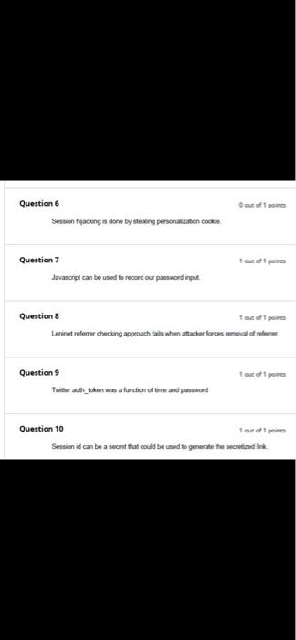 Question 3 1 iour ep it peinet ONS cache poisoring | Chegg.com