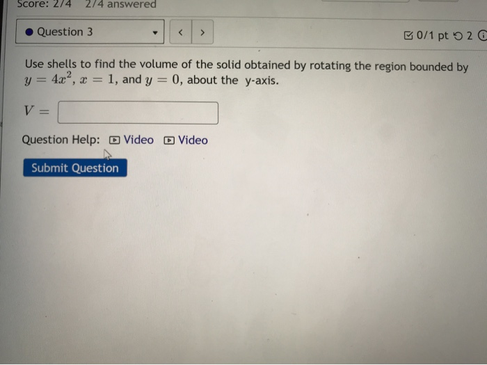 Solved Score: 2/4 2/4 answered Question 3 > B0/1 pto 2 Use | Chegg.com Solved Score: 2/4 2/4 answered Question 3 > B0/1 pto 2 Use | Chegg.com