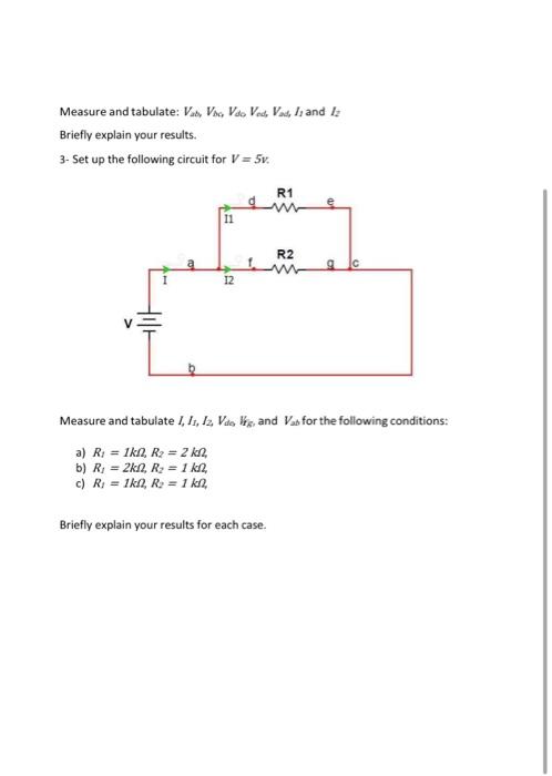 Solved FIRST ACTIVITY: Measurements on simple resistive | Chegg.com Solved FIRST ACTIVITY: Measurements on simple resistive | Chegg.com
