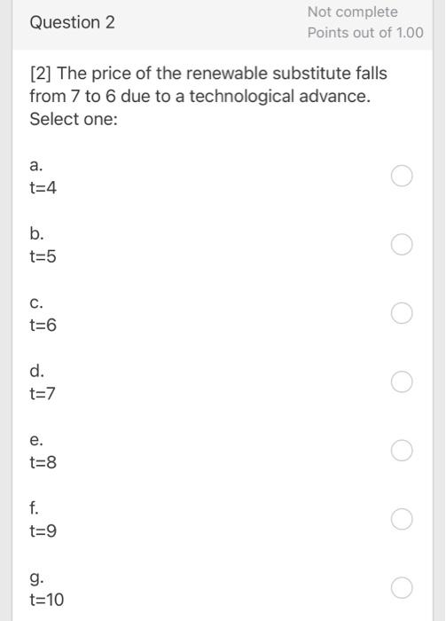 Hotelling's Rule Problem Set ECO 2620 Whitehead The | Chegg.com