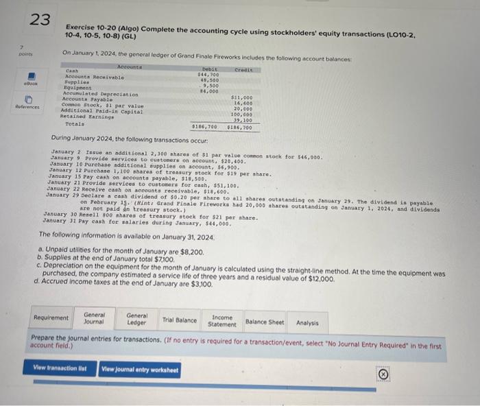 Solved What is the number of common shares outstanding as of | Chegg.com