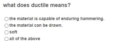 Solved what does ductile means? the material is capable of | Chegg.com