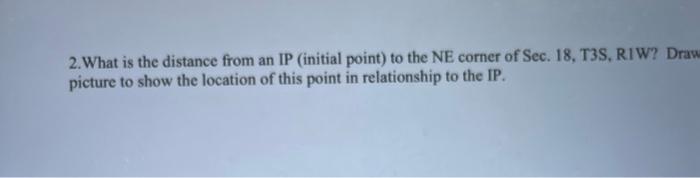 Solved Why are maps in the PLSS measured in chains and | Chegg.com
