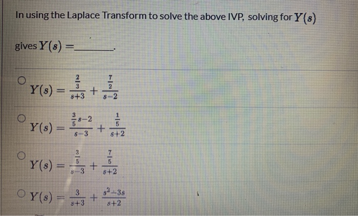 Solved The following IVP will be used for Question 1 and | Chegg.com