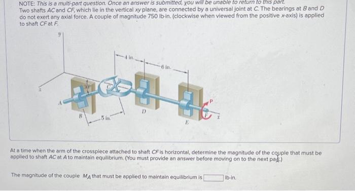 Solved NOTE: This is a multi-part question. Once an answer | Chegg.com