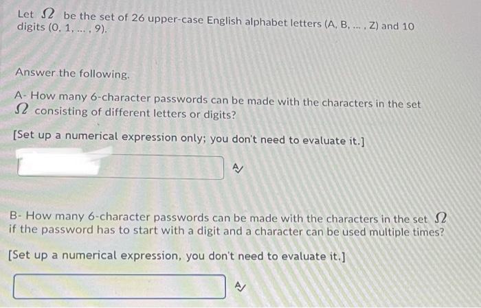 Solved Let S2 be the set of 26 upper-case English alphabet | Chegg.com